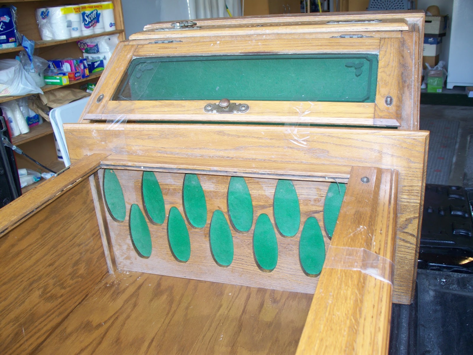 ORU12: Repurposed and Refinished Gun Cabinet