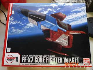 Mechaion Designs: Bandai UCHG 1/35 FF-X7 Core Fighter: WIP