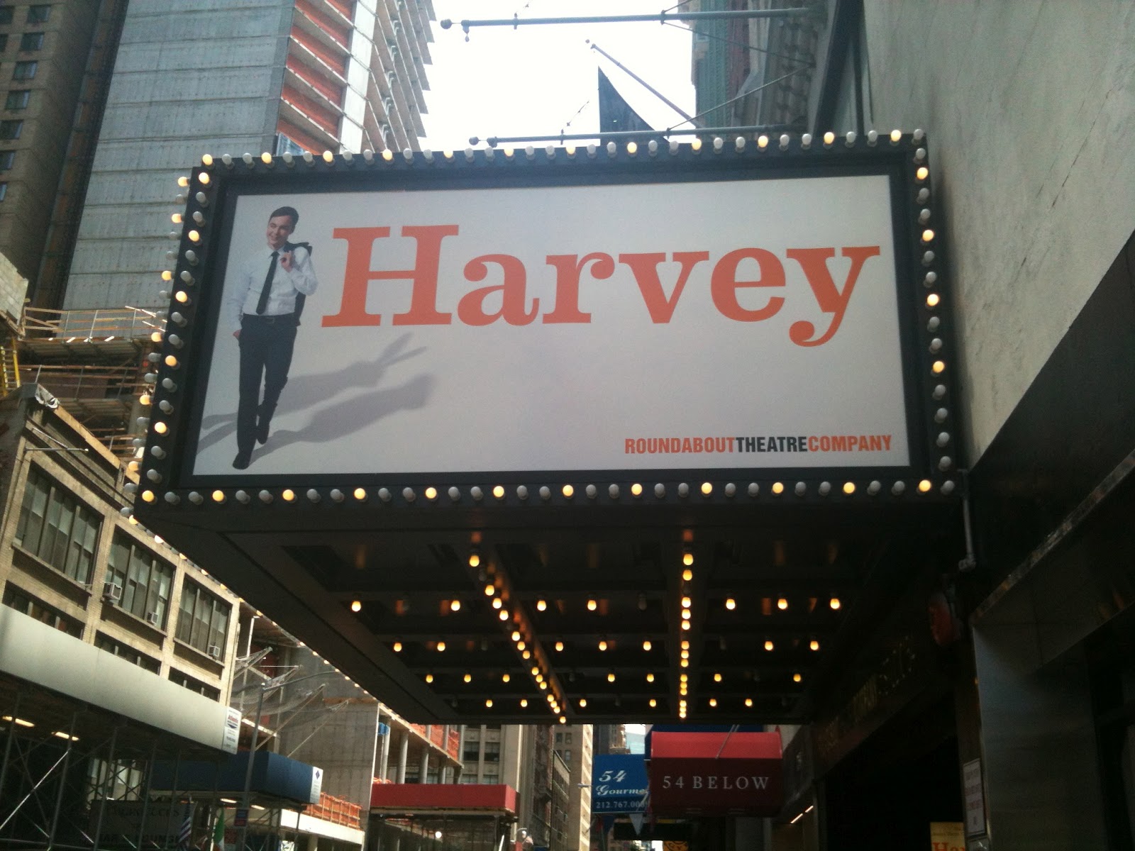 The Accidental Thespian: Harvey at Roundabout Theatre Company's Studio 54