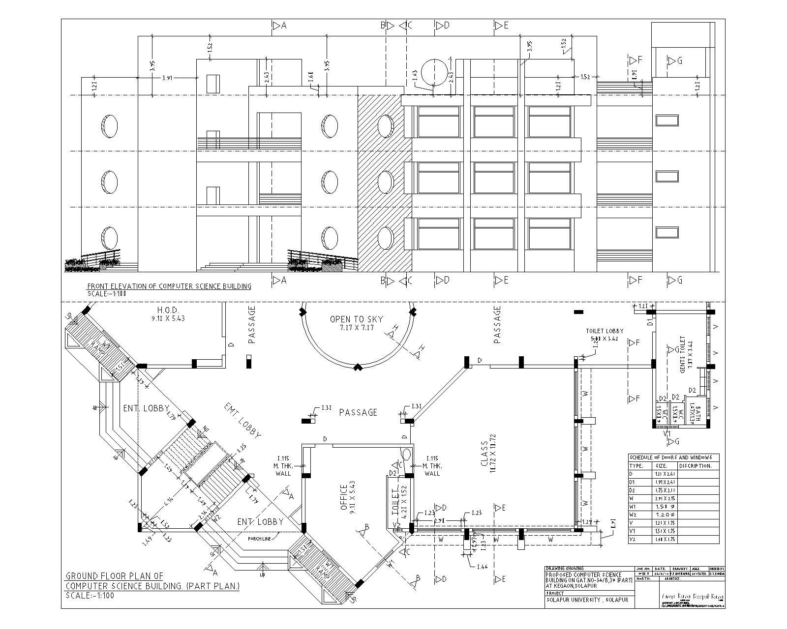 Mluticlass Room Building [Computer Science] | Konda Architects ...