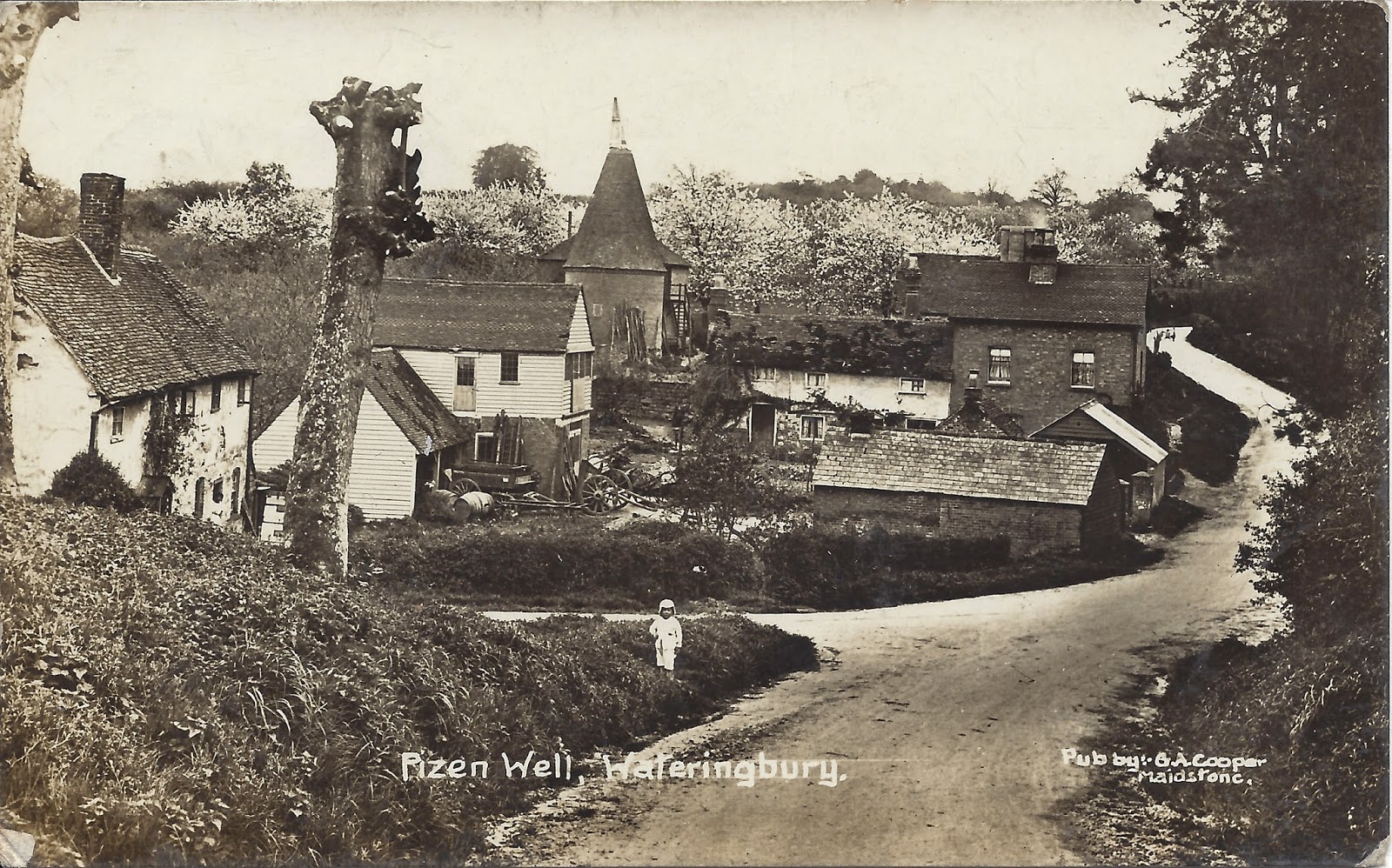 Wateringbury Remembered ~~ ~~: Pizen Well, Wateringbury - 1919