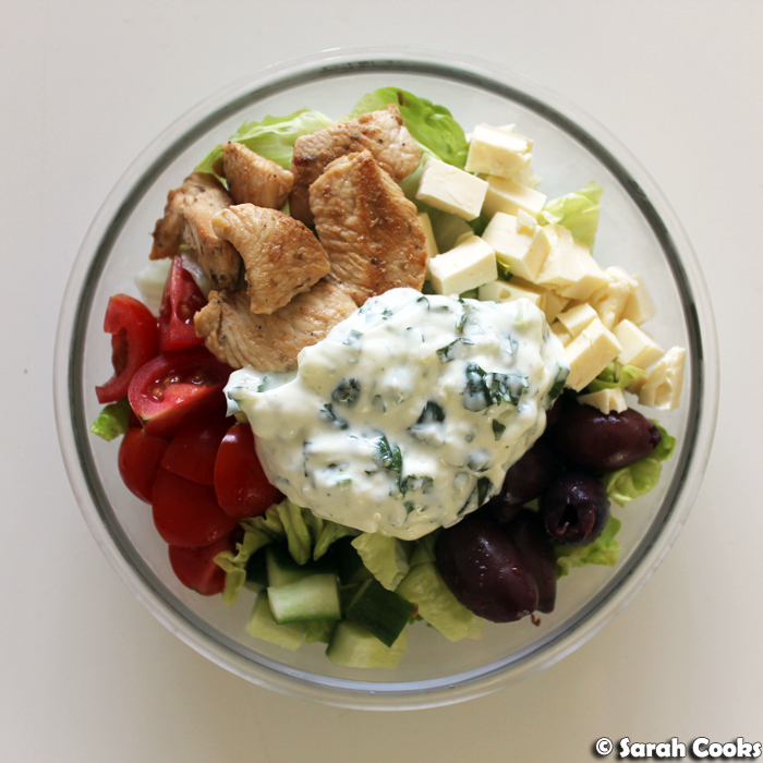 Sarah Cooks: Meal Prep Monday: Greek Salad Bowl
