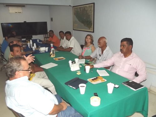 GCP: SE REÚNEN REGIDORES CON REPRESENTANTES DE LA CONAGUA.