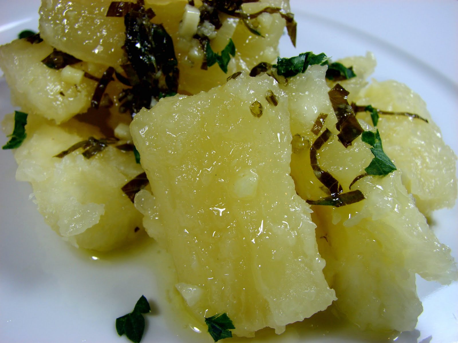 BLOG ALQUIMIA DA COZINHA - CHEF. RICARDO GALACHE: Yuca con Mojo ...
