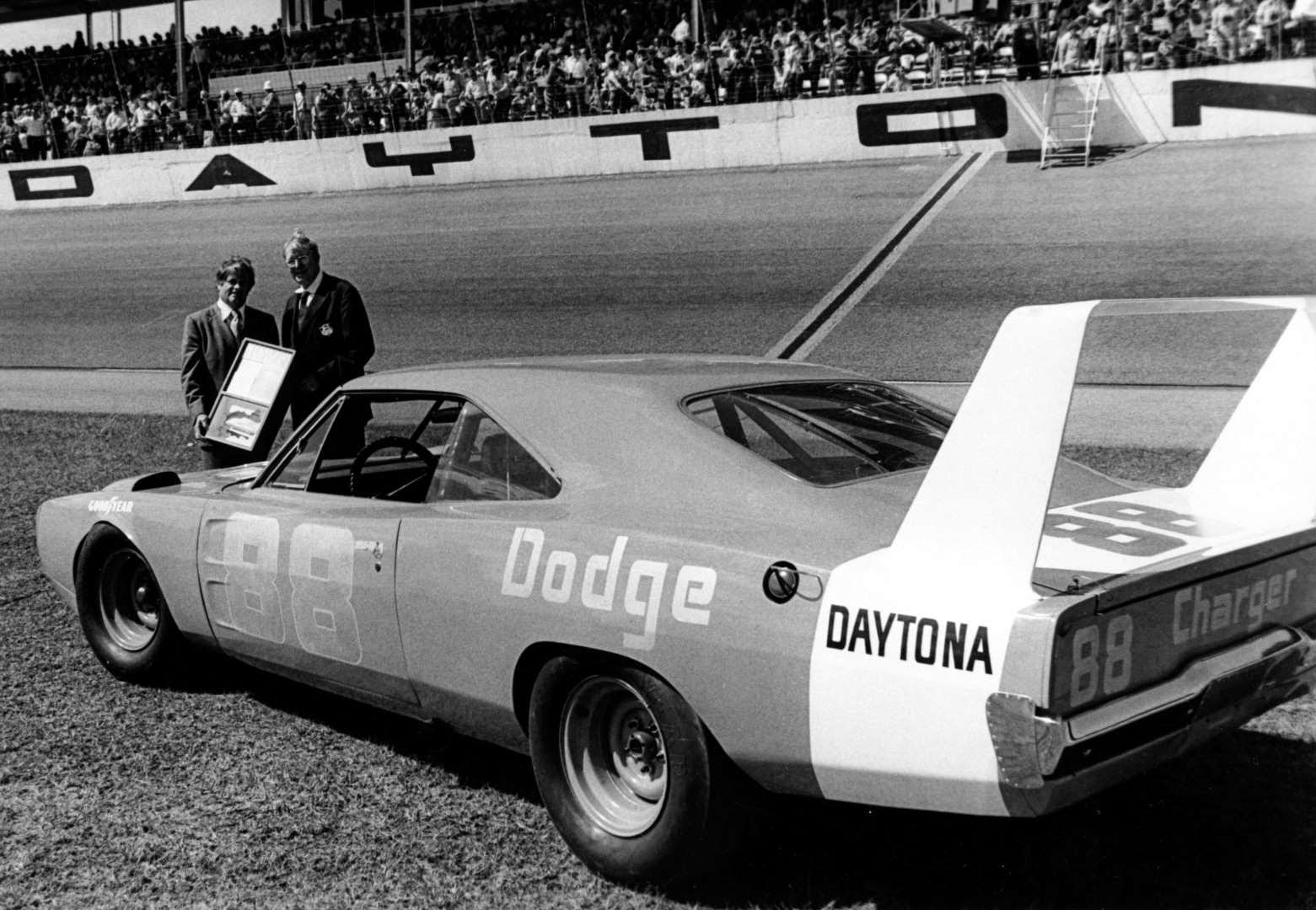 Just A Car Guy: Chrysler test driver Buddy Baker took the No. 88 Dodge ...