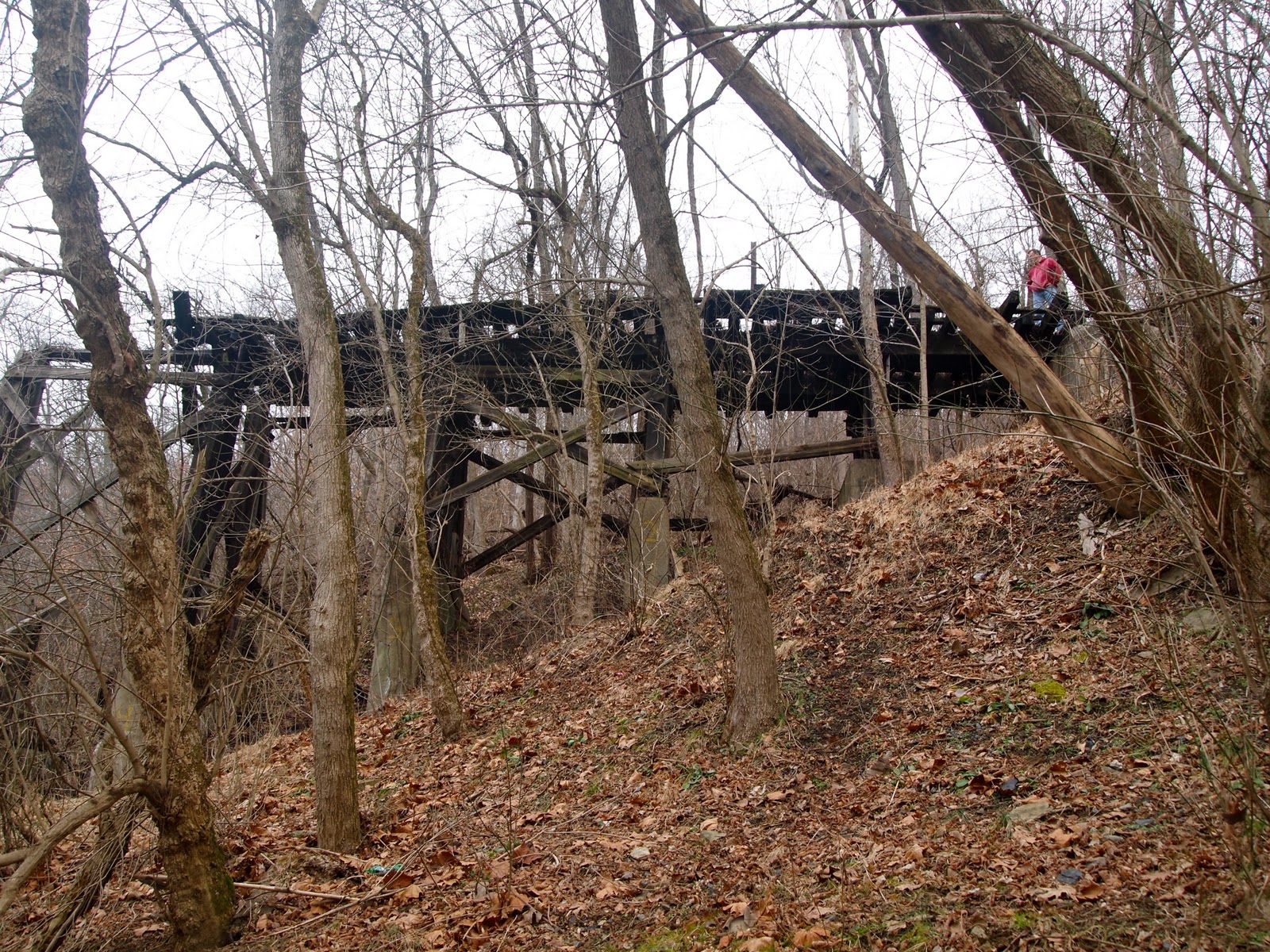 SWPA Rural Exploration: Abandoned Mather PA Mine Railroad Bridge