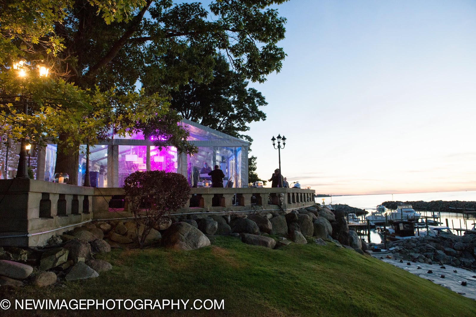 Laura and Peter's Clear Tent Wedding at Shoreby Club | Kirkbrides