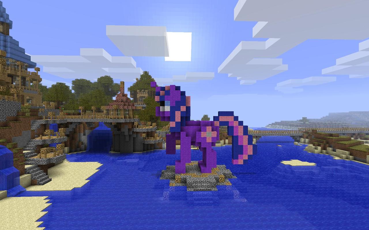 Equestria Daily - MLP Stuff!: Minecraft Stuff All Over the Place!