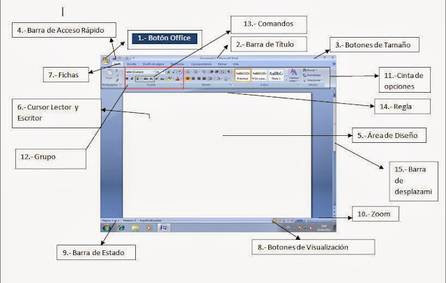 "Hardware & Software": Principales elementos de la ventana de Microsoft ...