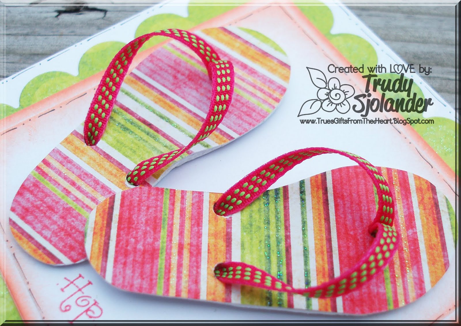 True's Gift's From the Heart: Hip Hop Flip Flop! Another RRRR Blog Hop