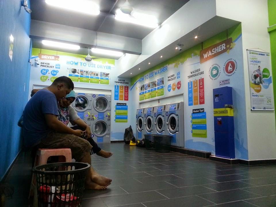 Dobi Layan Diri | Self Service Laundry @SIDEC Seri Iskandar, Perak