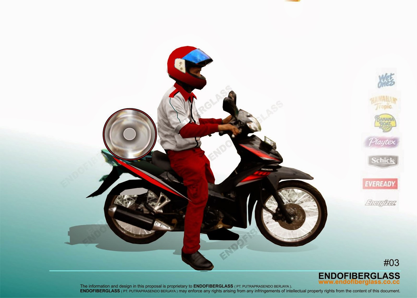 Box Motor Delivery Fiberglass: Jual Box Motor Delivery Murah