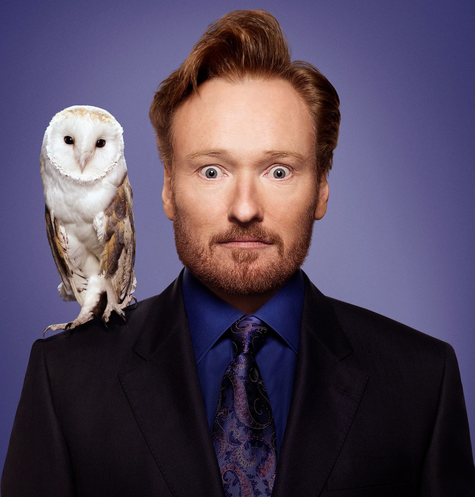 Behind the Scenes of TBS's Conan O'Brien Photoshoot with an european ...
