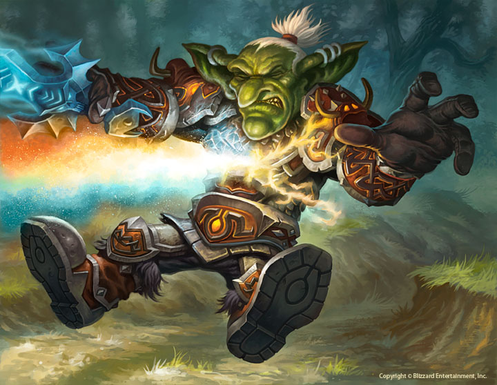 THE ART OF JIM NELSON: Magic Fire Goblin