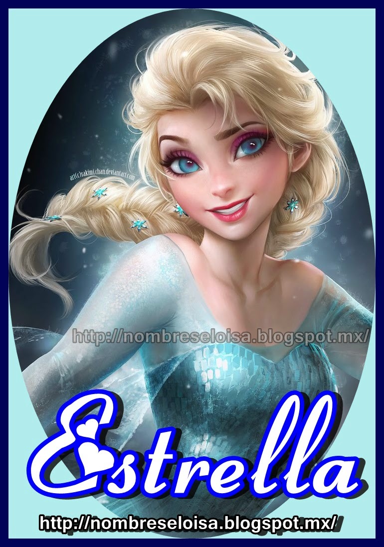 NombresEloisa.com: Nomnres frozen-E