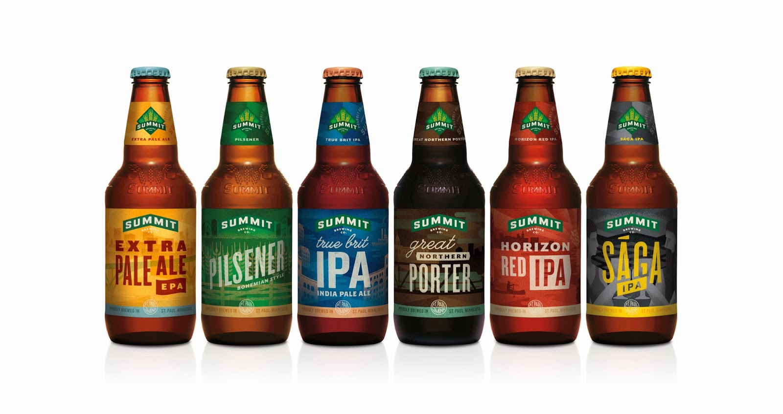 Summit Brewing Company Redesigned on Packaging of the World - Creative ...