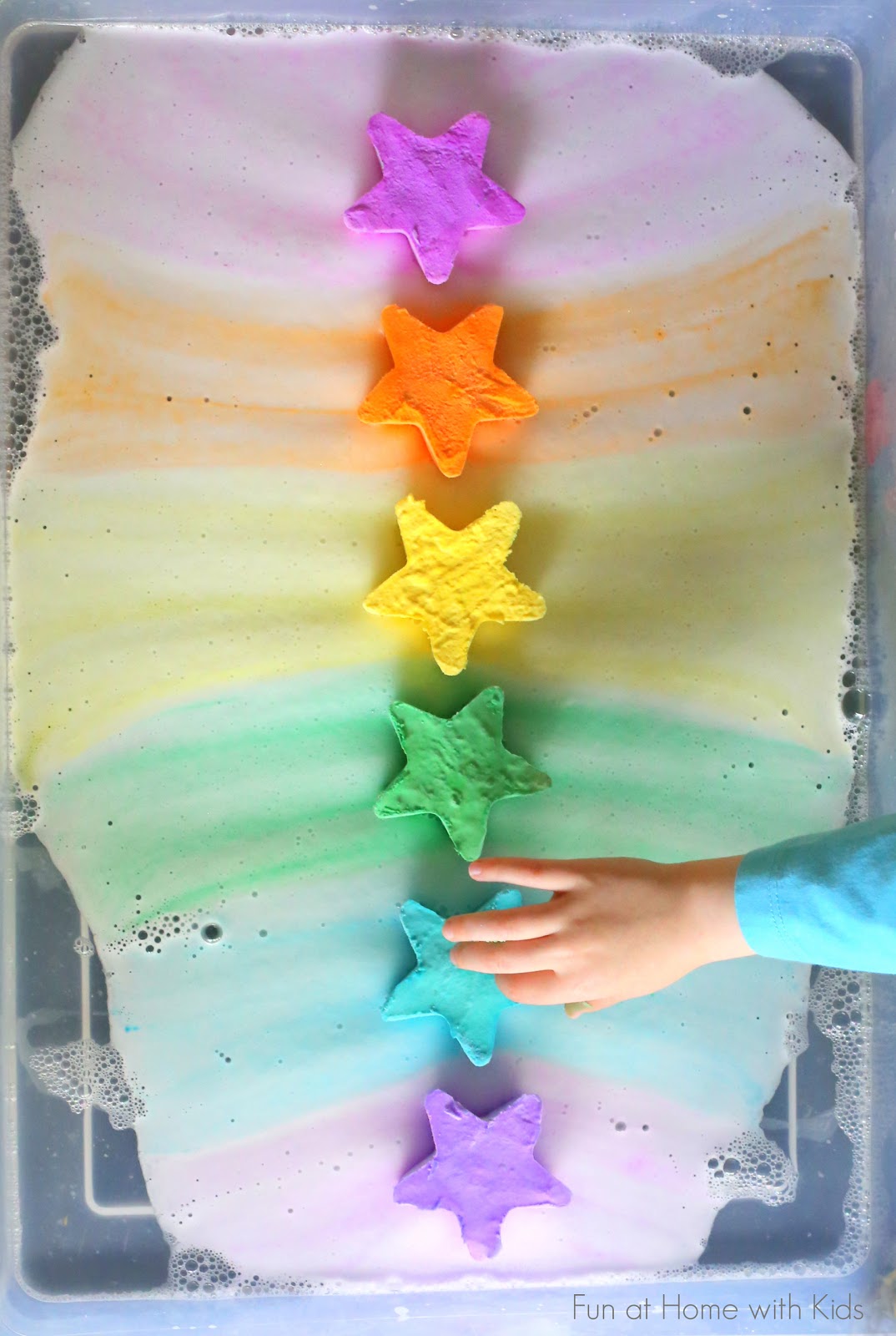 Magic Foaming Treasure Stars