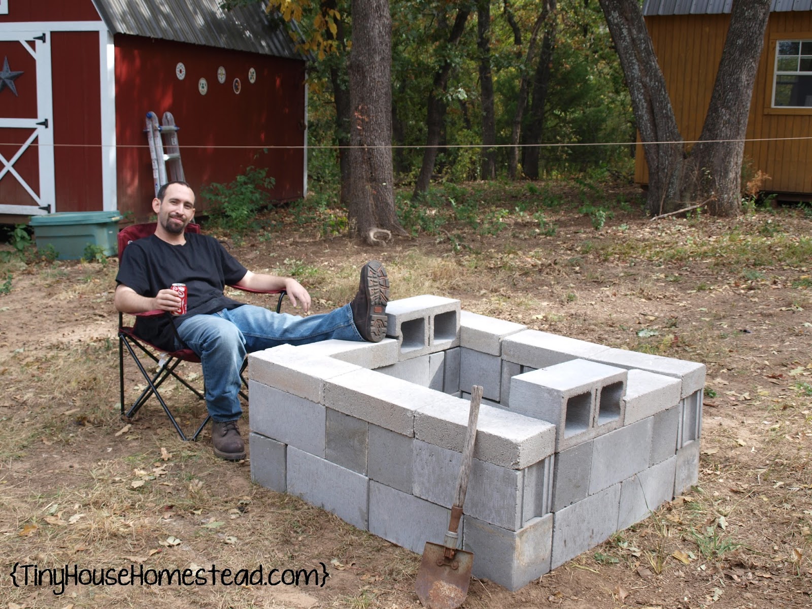 Tiny House Homestead: Fifty Buck Fire Pit
