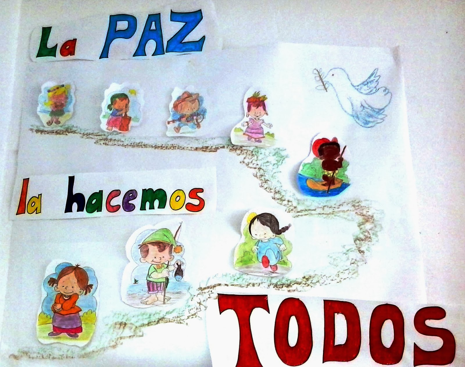 Desde los molinos: MURALES SOBRE LA PAZ