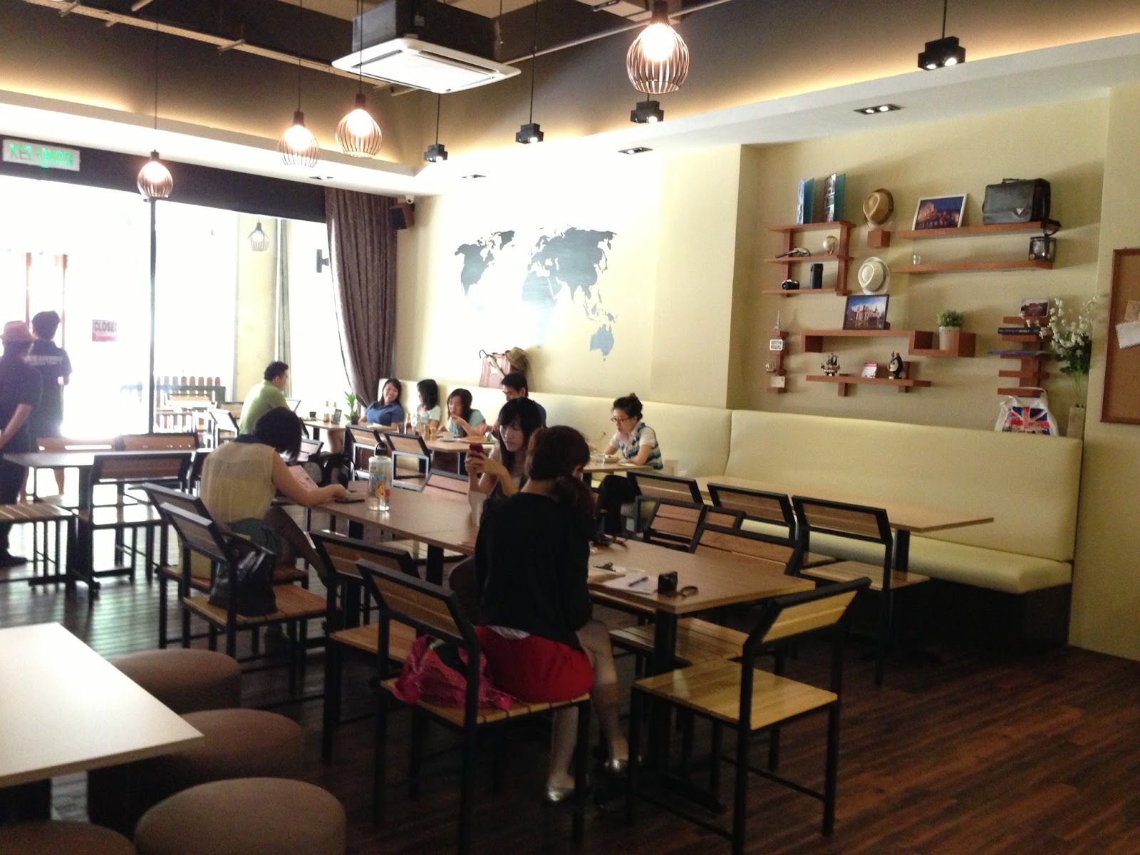 Ω over the moon: The Journey Cafe, Setia Walk Puchong