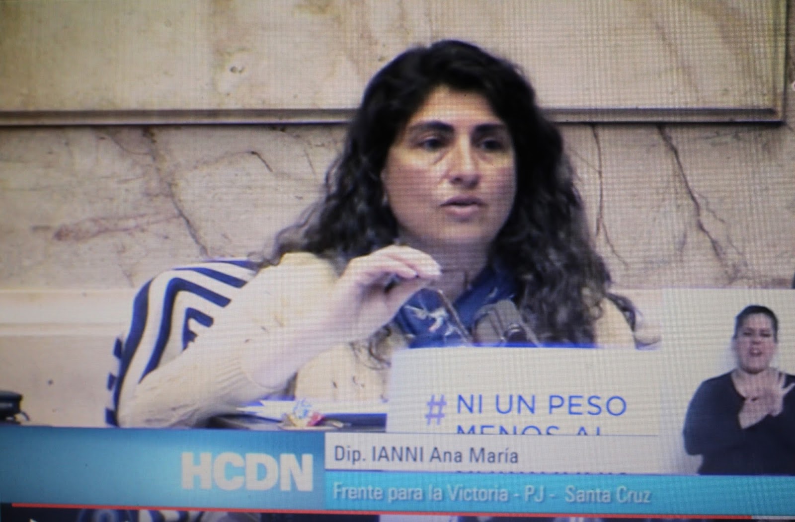 Ana María Ianni : Ianni valoró los fondos destinados a Santa Cruz por ...