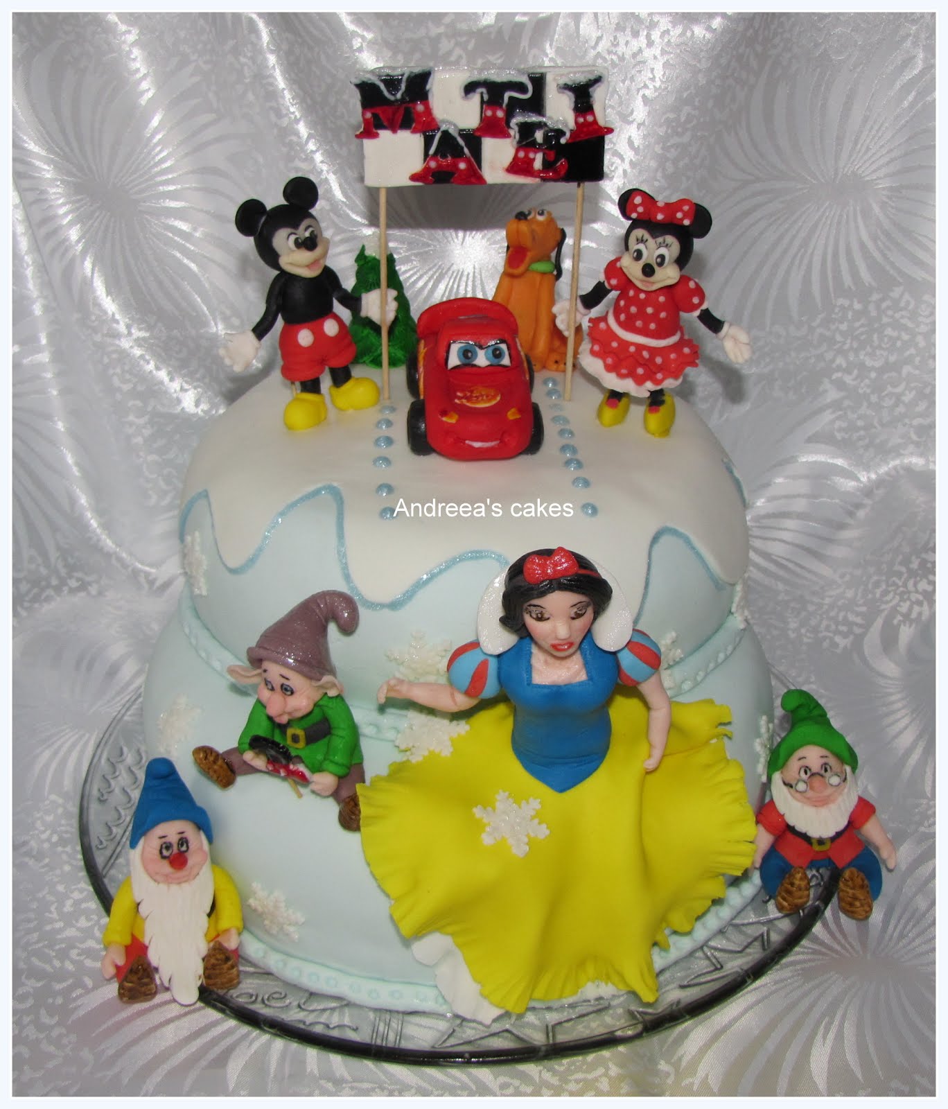 Andreea's cakes in Constanta: Tort Disney-prietenii lui Matei