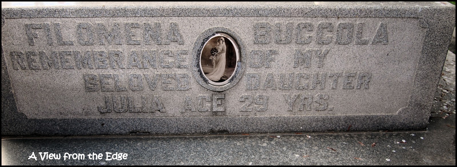 A View from the Edge: Notes from a Cemetery Tour - Part Two