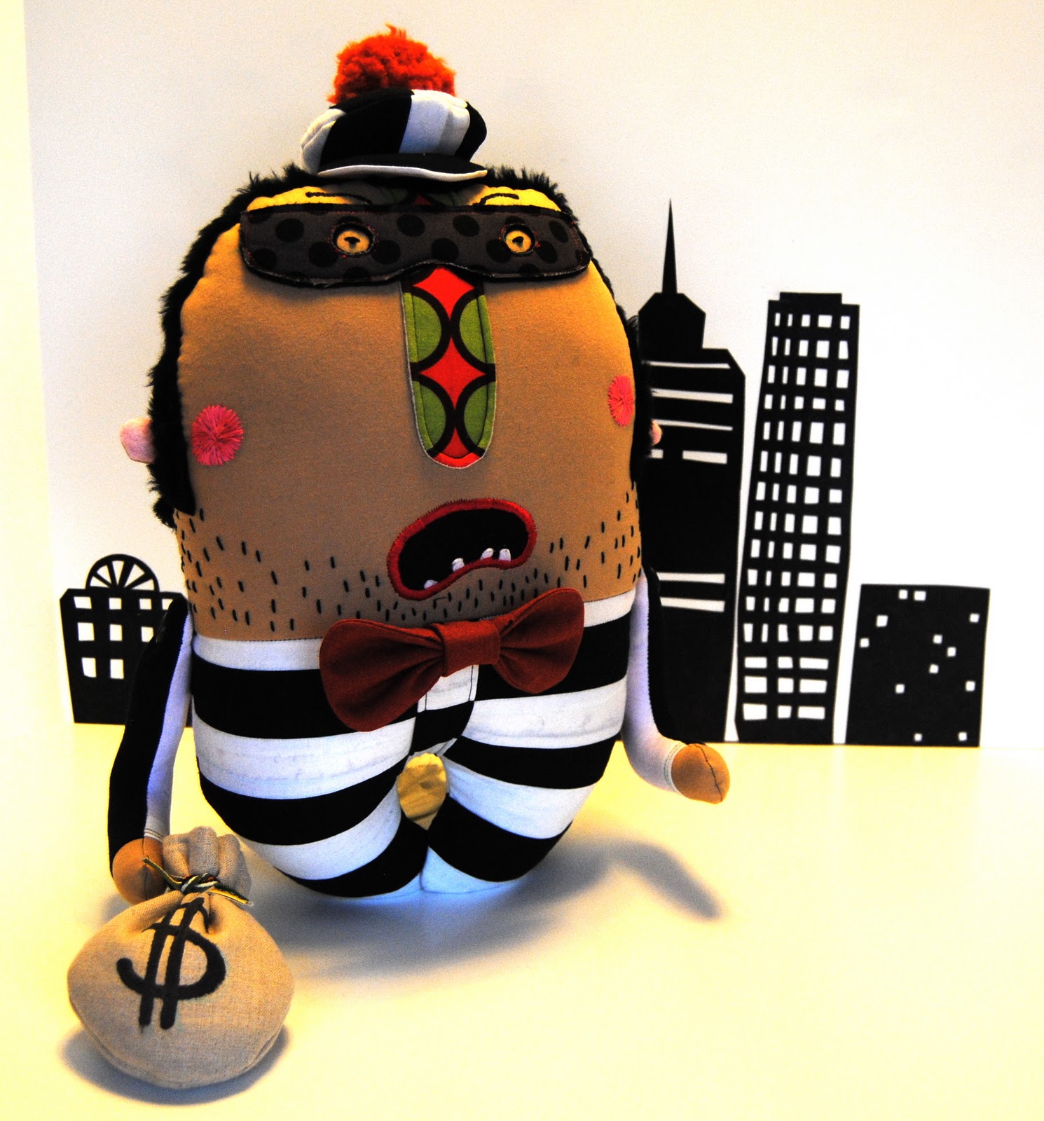 Pink Cheeks Studios: Bank Robber and Super Hero