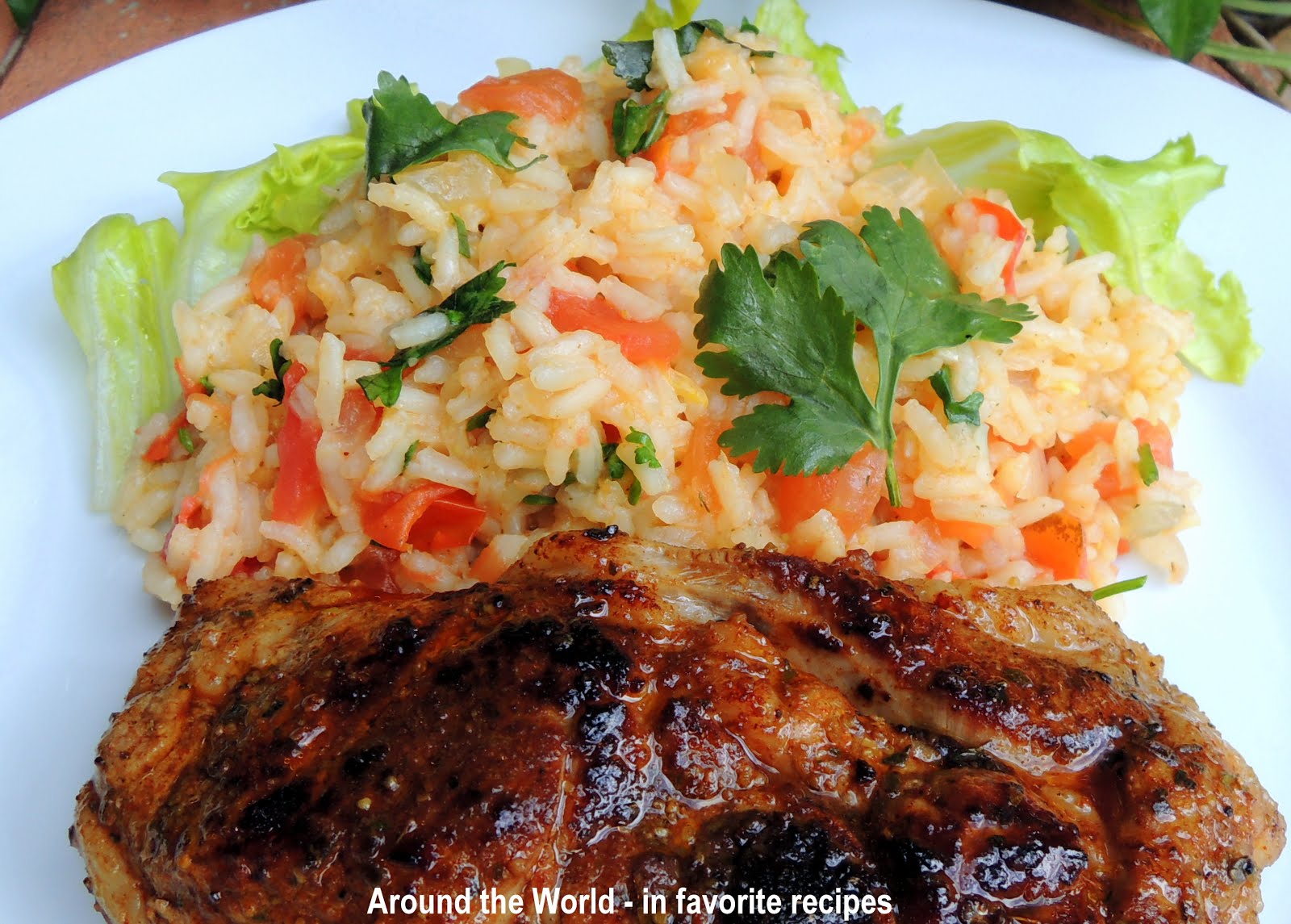 Around the World - in favorite recipes: Meats and Mains