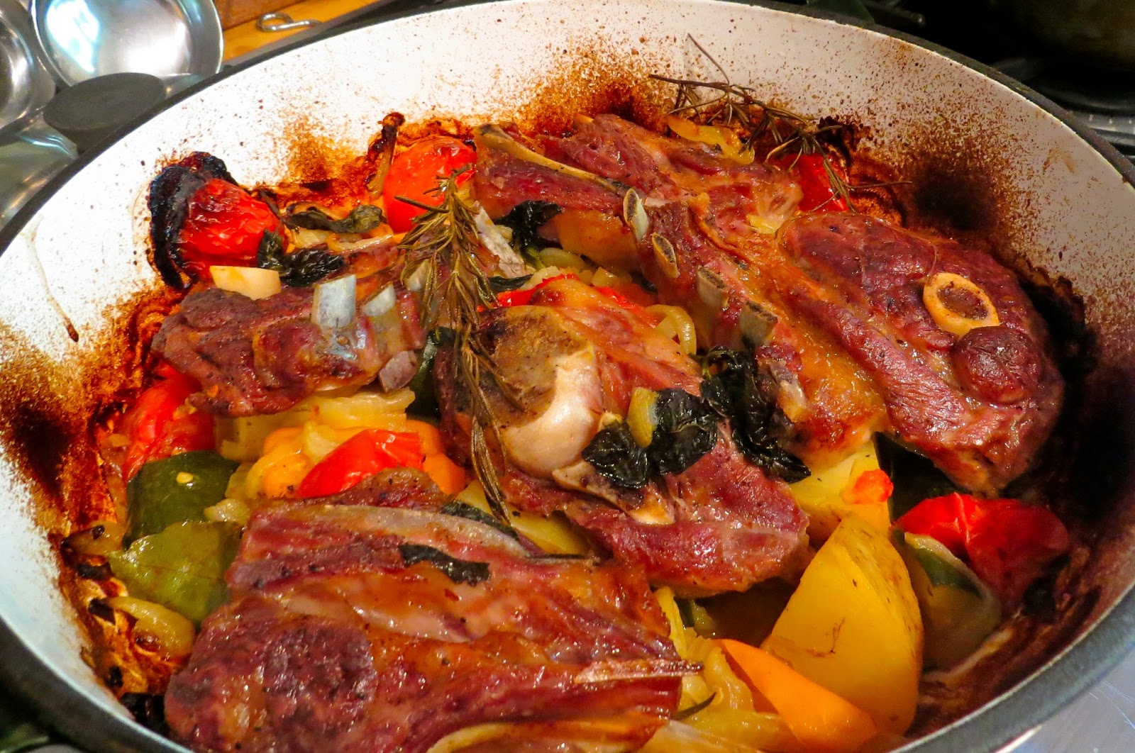 What's for dinner: Under the Bell style lamb