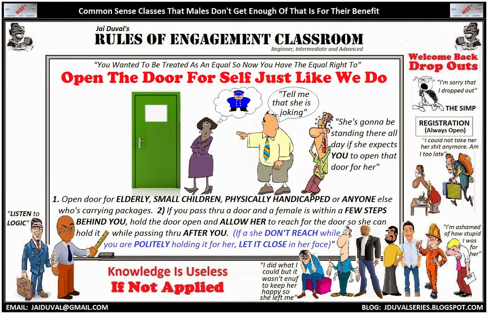 Jai Duval's Continuing Education: CLASS IS IN SESSION: "JAI DUVAL'S ...