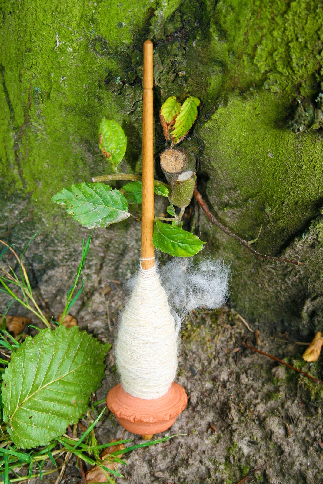 Wollvernarrt - meine Handarbeiten: Das sind meine Handspindeln