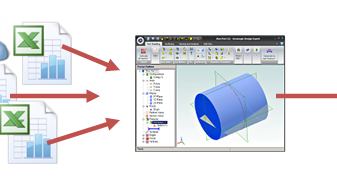 CAD Software Blog: 3D CAD Sheetmetal using Excel in Geomagic Design