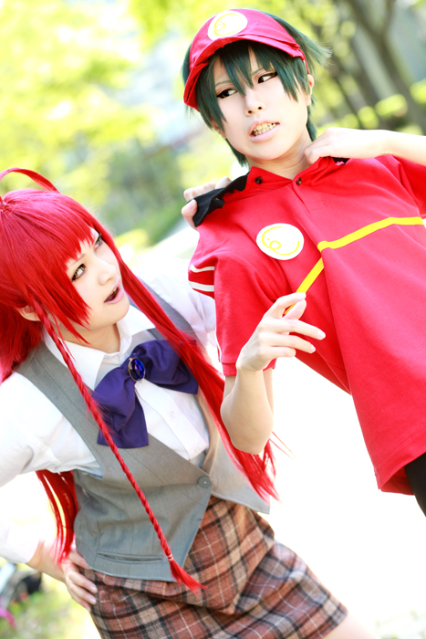 NEKOmimim news 2013: Hataraku Maou-sama กับ cosplayสวยๆ