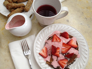 The Full Plate Blog: red breakfast for Valentine's (or cozy snow days ...