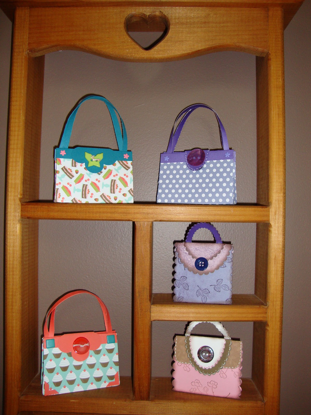 Crafty Cooky: Mini Paper Purses