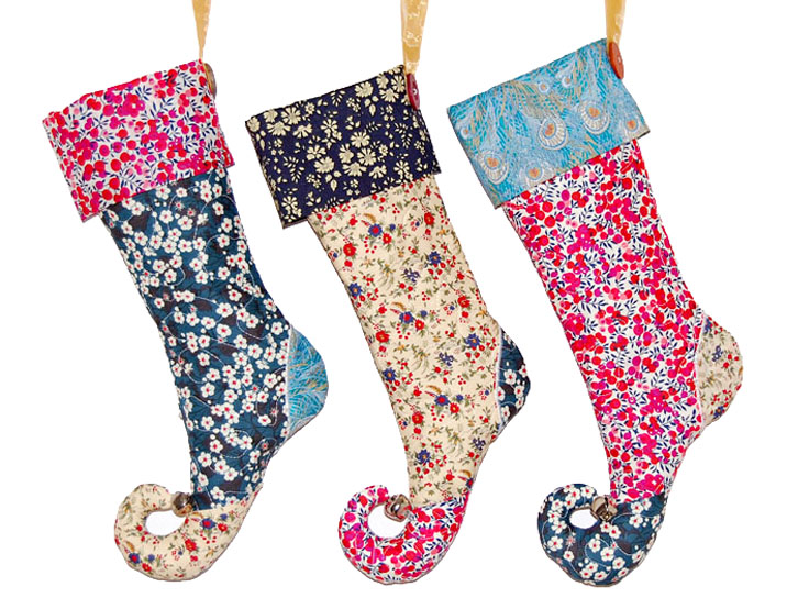 Cheerful and colorful stockings...