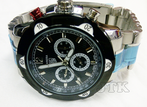 JAM TANGAN TAG HEUER CARRERA NUMBER FLOWER STAINLESS BLACK Rp 280.000