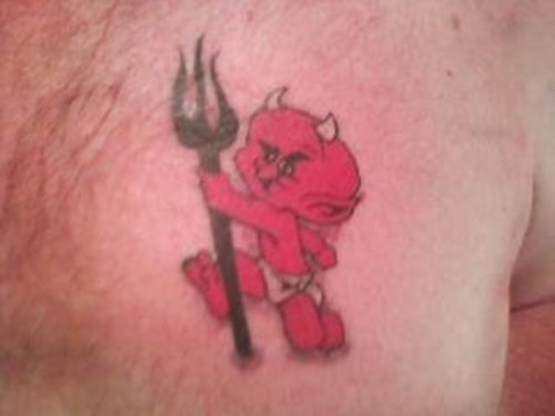 Baby Devil Tattoos