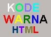 Daftar Kode Warna HTML Lengkap dan Cara Pasang nya | Tutorial Belajar ...