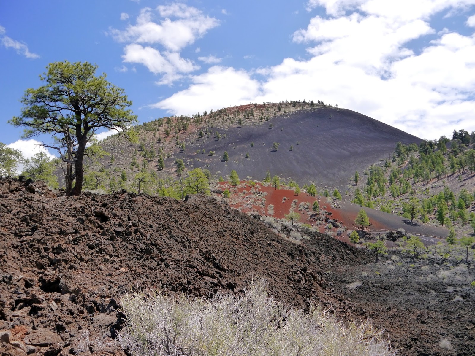 American Travel Journal: Lava Flow Trail - Sunset Crater Volcano ...