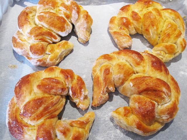 A Wolf and her Dinner: Austrian Croissants / Monica's Breakfast Bread ...