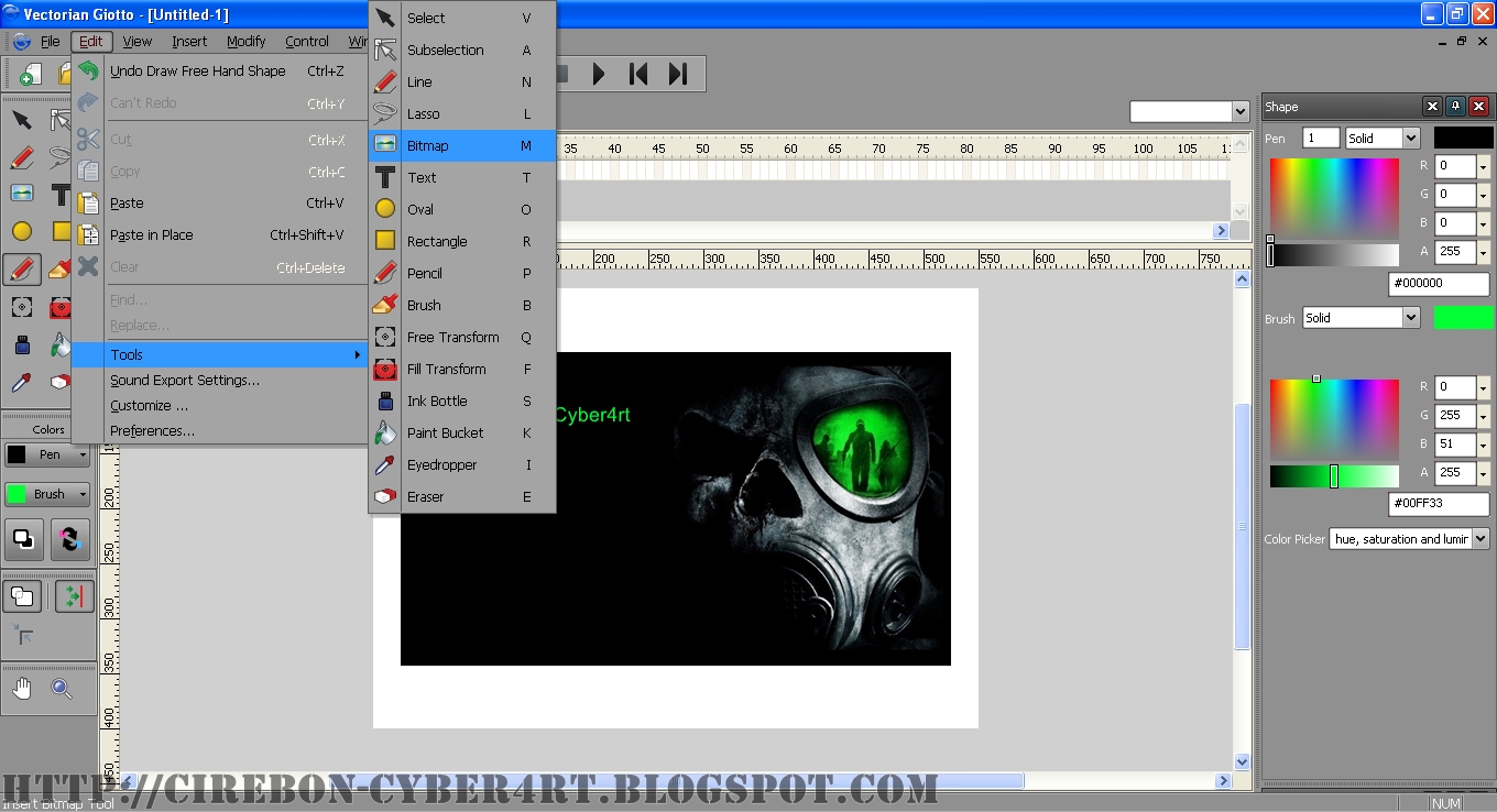 Membuat Animasi Flash Dengan Vectorian Giotto | Welcome To All-knowin