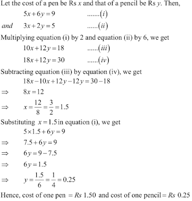 Linear Equations Word Problems With Solutions Class 10 - Tessshebaylo