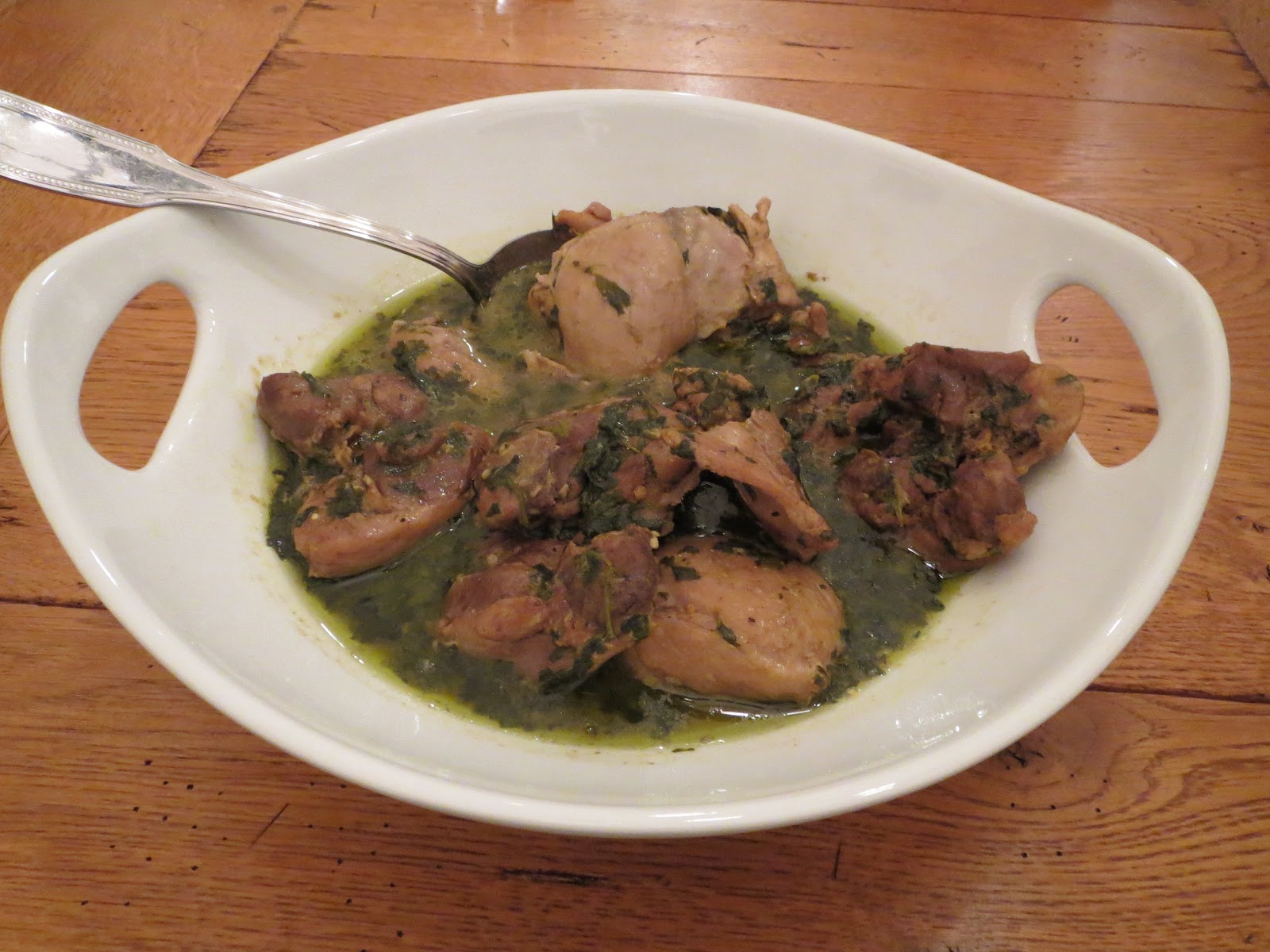 Kitchen Cactus: Indian Cilantro Chicken (Dhaniya Murgh)