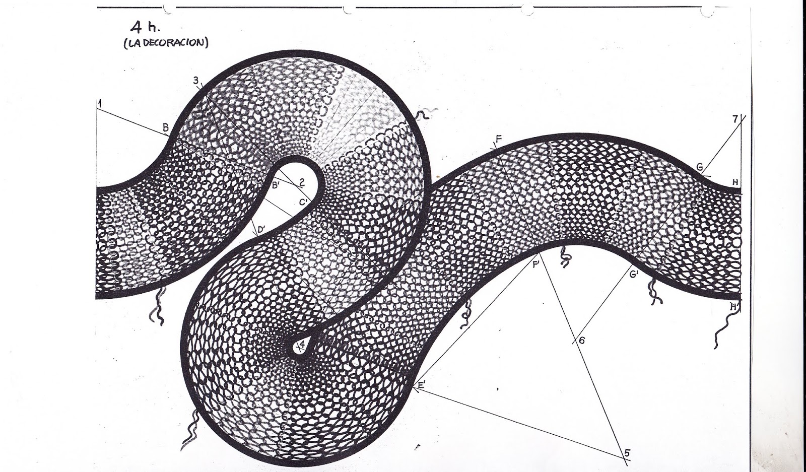 THE IDEA EXCHANGE: 91. 2º ESO. TANGENCY.HOW TO CREATE A SNAKE WITH ...