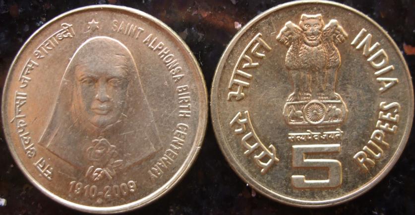 Republic India coin collection: 5 Rupee Collection