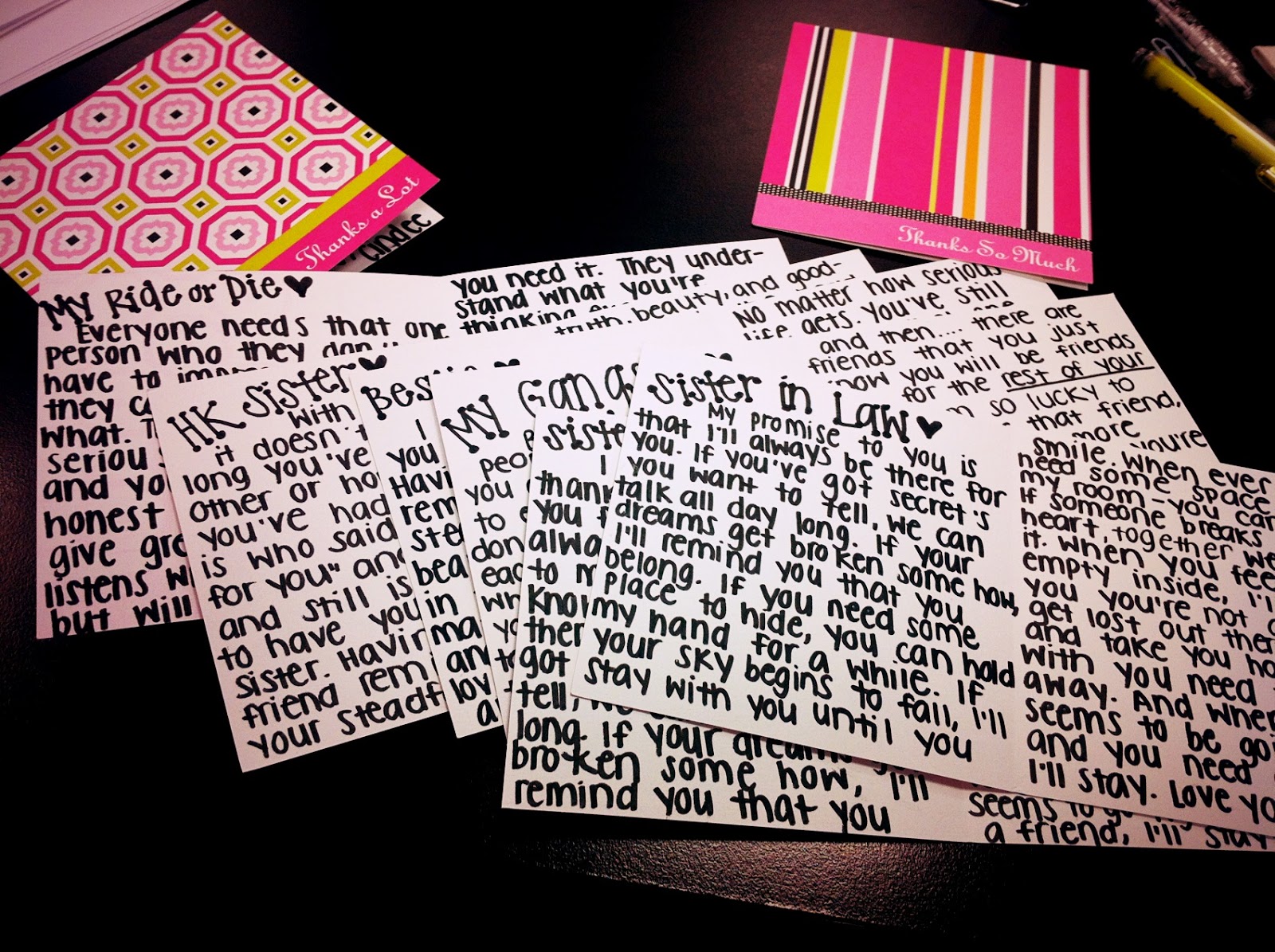 My "One Good Deed a Day" Project♥: Day 39 - Send a friend a thank-you ...