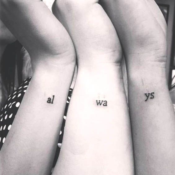 280+ Matching Sibling Tattoos For Brothers & Sisters (2019) Unique ...