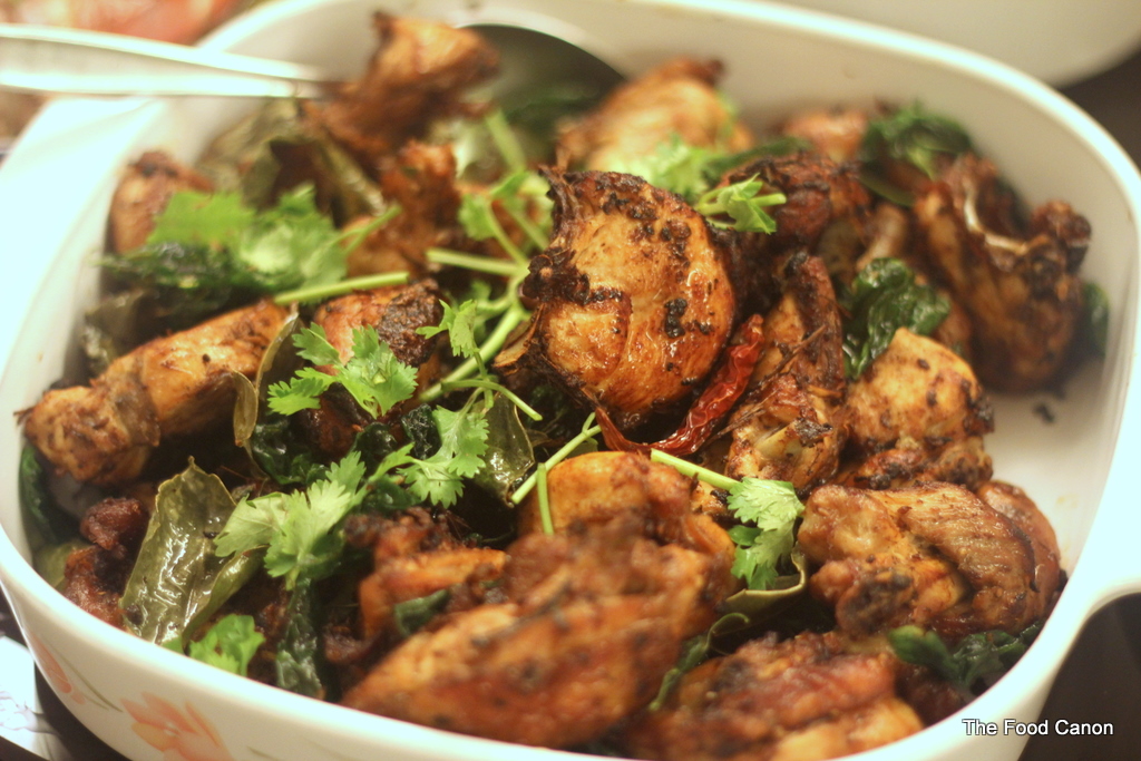 Thai Herb Marinated Fried Chicken (Gat Tod Samoon Prai) - The Food Canon